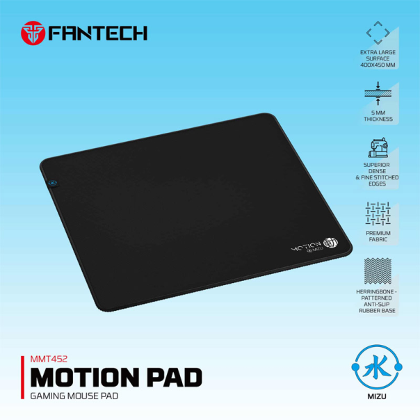 Podloga za miš Fantech Motion Pad MMT452 MIZU crna