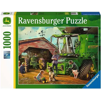 Ravensburger
RAVENSBURGER PUZZLE- ŽIVOT NA FARMI 1000 KOM (RA16839)