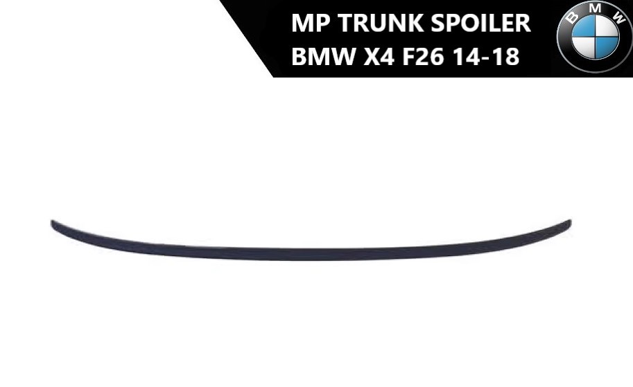 BMW X4 F26 MP spoiler 14-18
