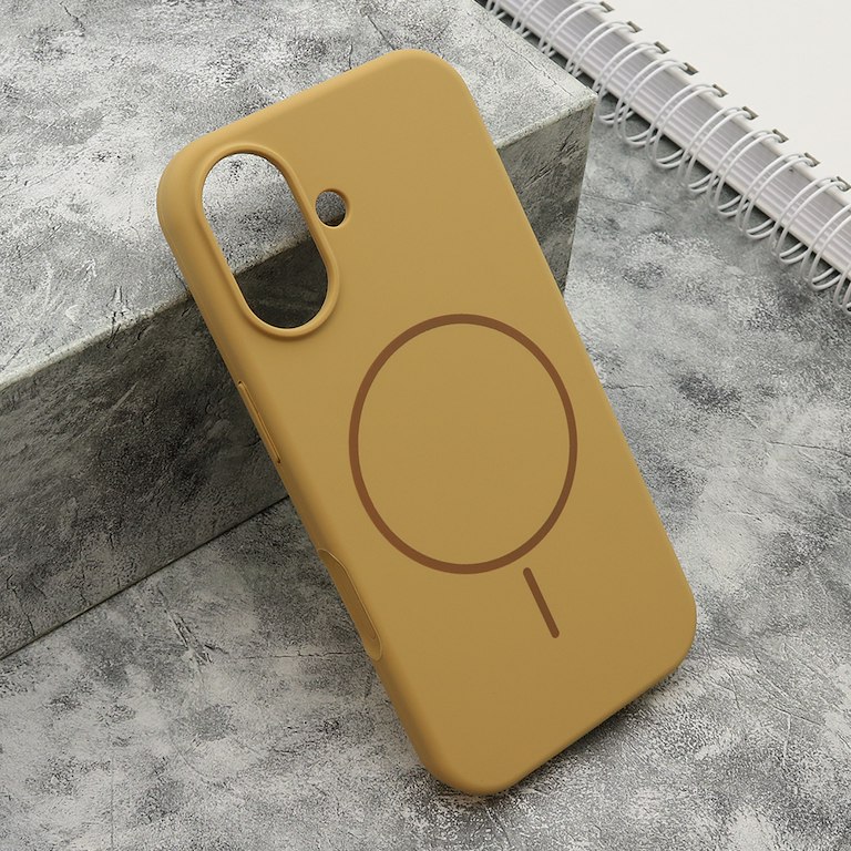 Zastitna maska (futrola) FLEX MagSafe - iPhone 17 zlatna (MS)