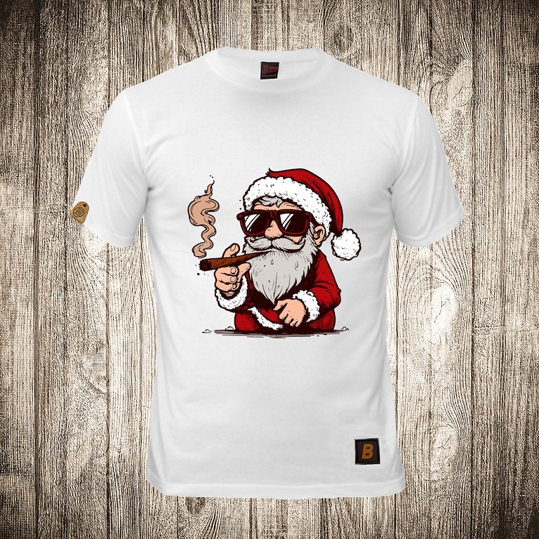 Deda Mraz sa cigarom ( Nova Godina ) Bad Santa