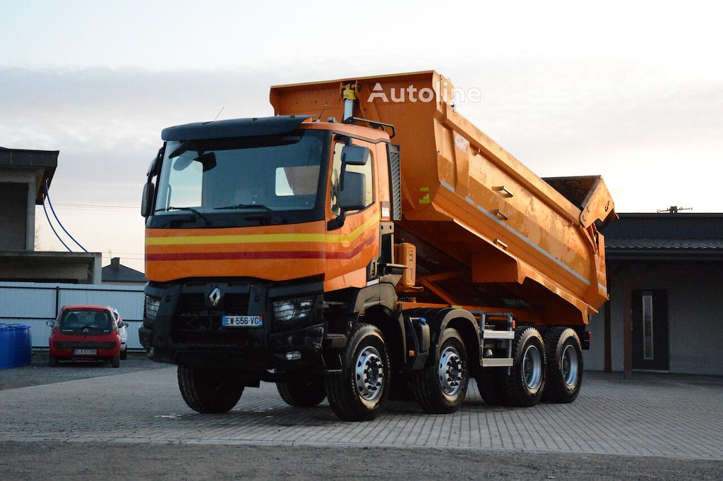Renault K 480 / 2018r. / 8x4 / Mulda / CiF / Resor / Super stan kiper