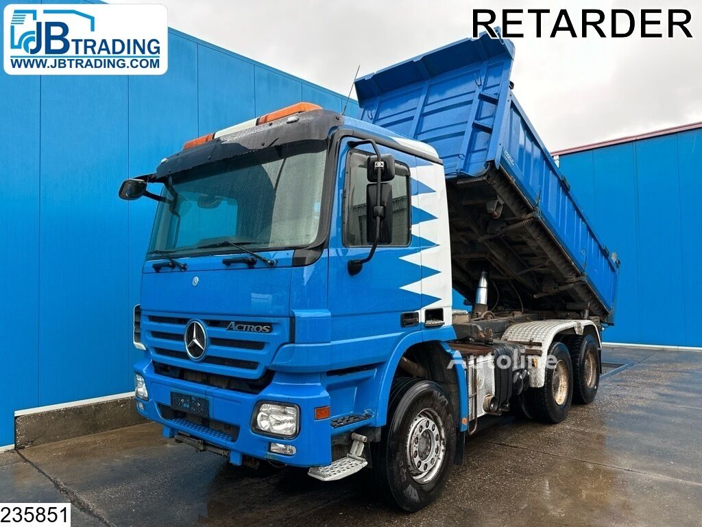 Mercedes-Benz Actros 3344 EURO 5, Leaf spring, Retarder kiper