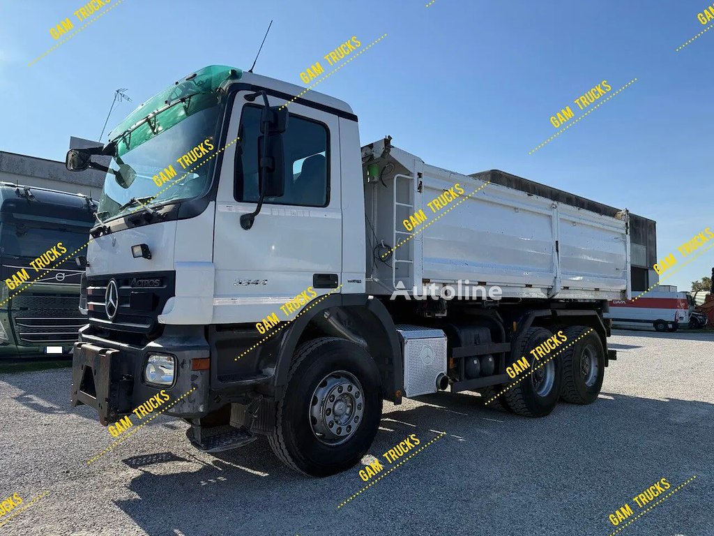 Mercedes-Benz Actros 3344 Actros 3344K KIPPER Bordmatik 6x4 33Ton EU5 kiper