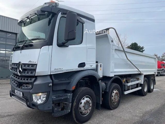 Mercedes-Benz Actros 3240 8X4,RHD,Edbro Dumper,spring suspension,hardox floor kiper