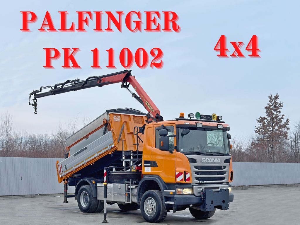 Scania R 420 * PK 11002/FUNK * sandblaste kiper