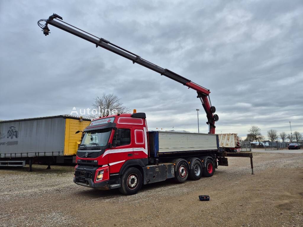 Volvo FMX 500 8x4/4 // HMF 2120 K4 // 3 side tipper kiper