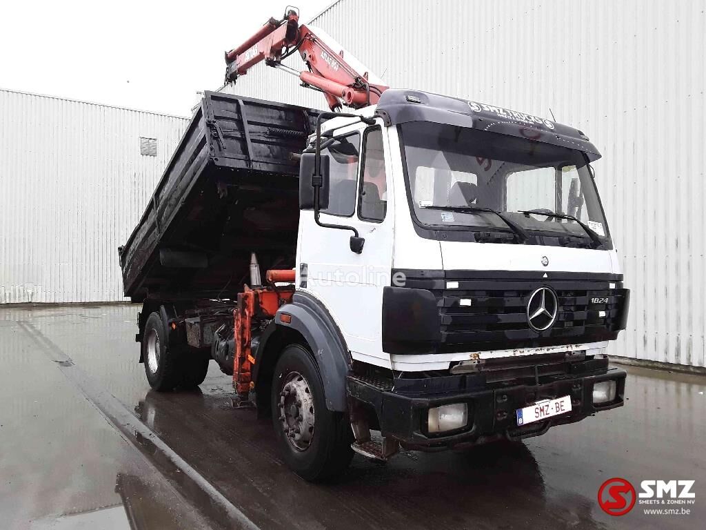 Mercedes-Benz SK 1824 lames grue Atlas Ak 80-1 kiper
