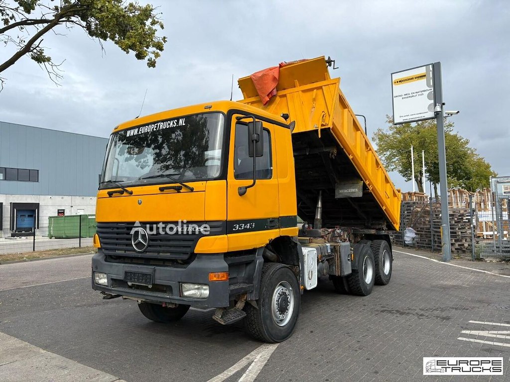 Mercedes-Benz Actros 3343 Full Steel - Manual - 6x6 - Big Axles kiper