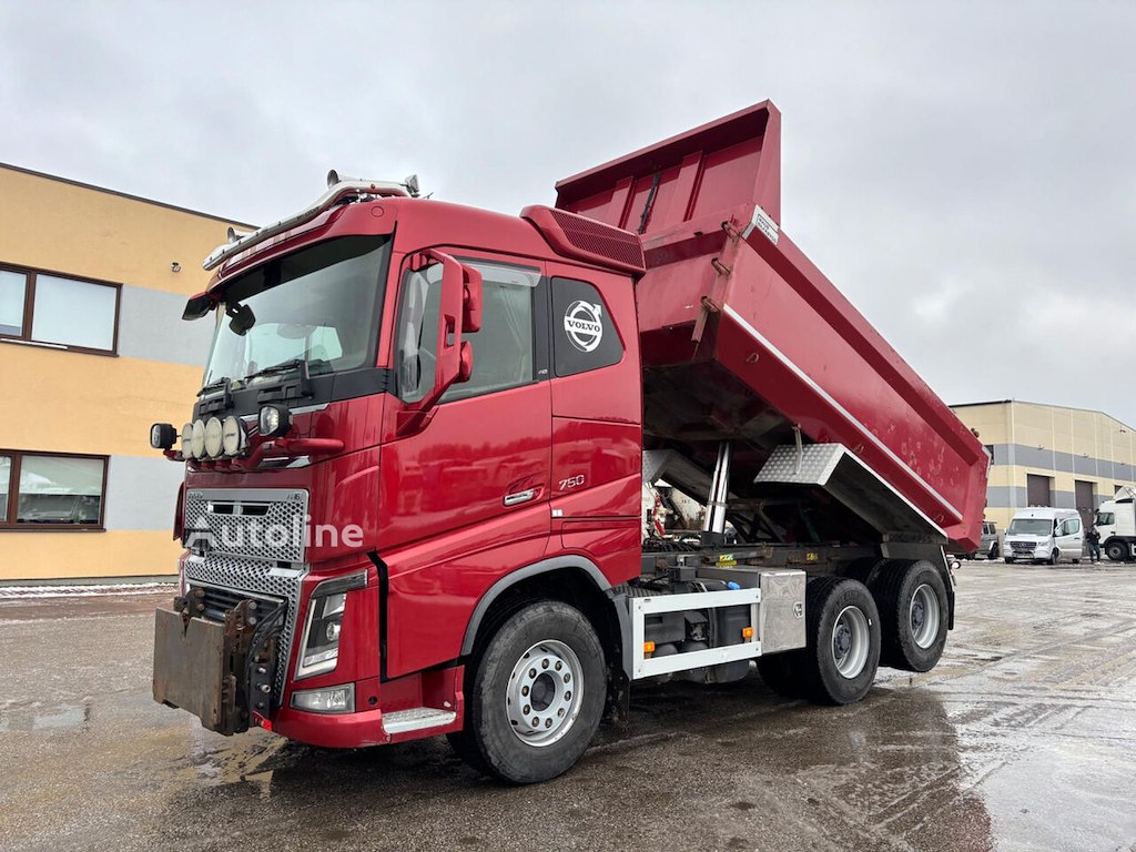 Volvo FH 16 750HP 6x4 + RETARDER + LIFTING AXLE kiper