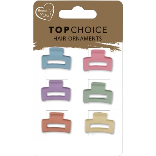 TOP CHOICE - Šnalice za kosu 20650 (6 pcs)