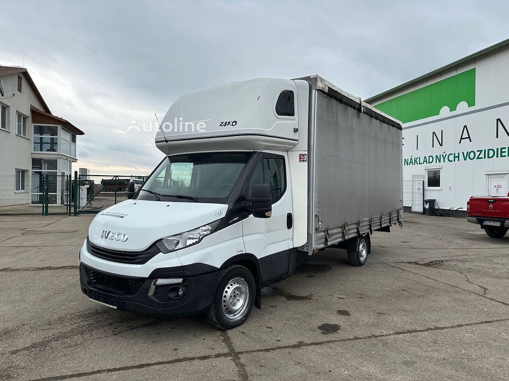 IVECO DAILY 35S17 dvojstranná zhrňovačka VIN 417 kamion s zavesom < 3.5t