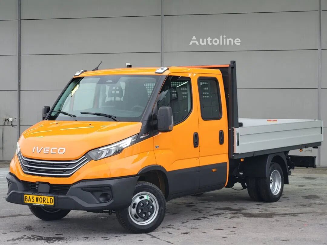 Prodaje se IVECO Daily 35C21 Double Cabine Open Box 3.5t CarPlay LED Clima Cruise kamion s ravnom platformom < 3.5t na aukciji