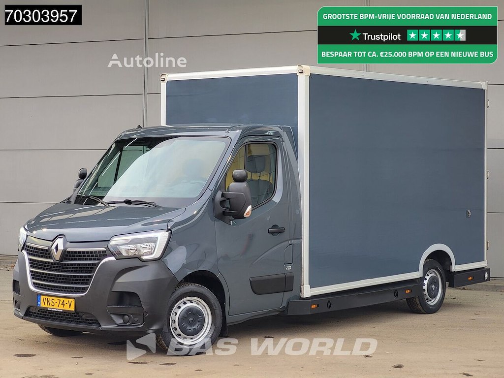 Renault Master 150PK Luchtvering Automaat Bakwagen Lowliner LED Airco Cr kamion furgon < 3.5t