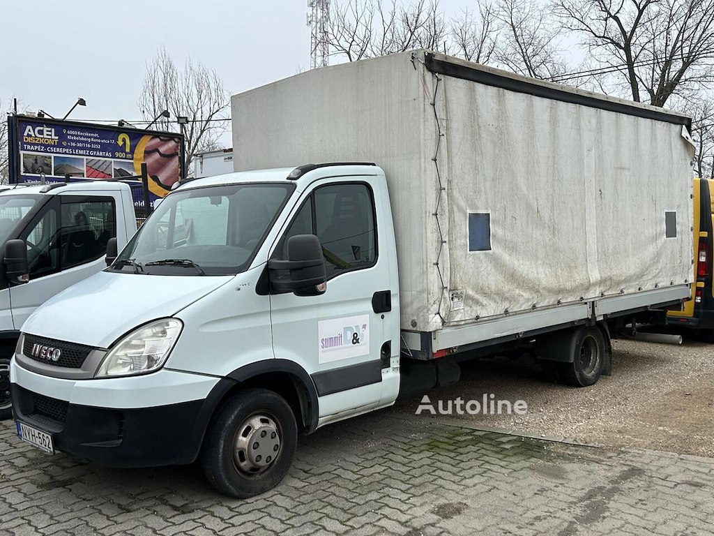 IVECO DAILY 35 C 15 4100 5.2 M PLATÓ + PONYVA + HÁTFAL kamion s zavesom < 3.5t