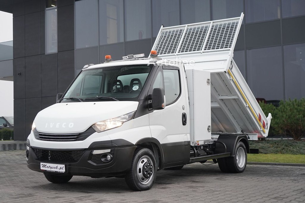 IVECO DAILY 35-160 / WYWROTKA TYLNOZSYPOWA / BLOKADA MOSTU /  BLIŹNIAK kamion kiper < 3.5t
