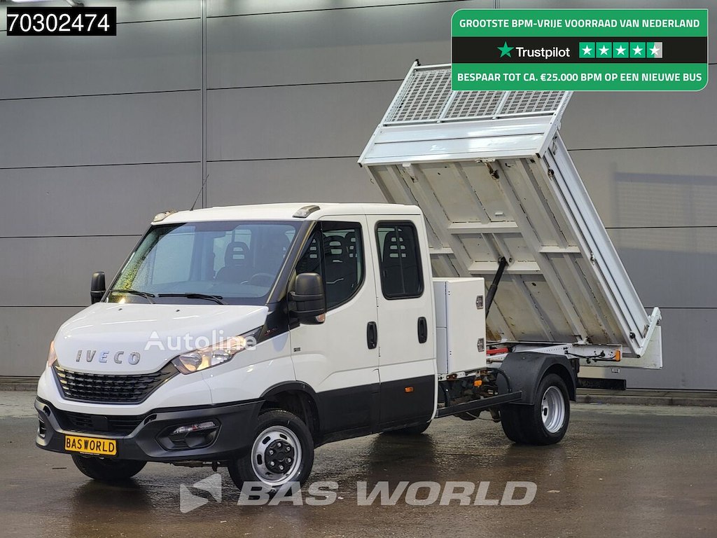 IVECO Daily 35C16 3.0L Kipper met Kist Dubbel Cabine Dubbellucht 3,5t kamion kiper < 3.5t