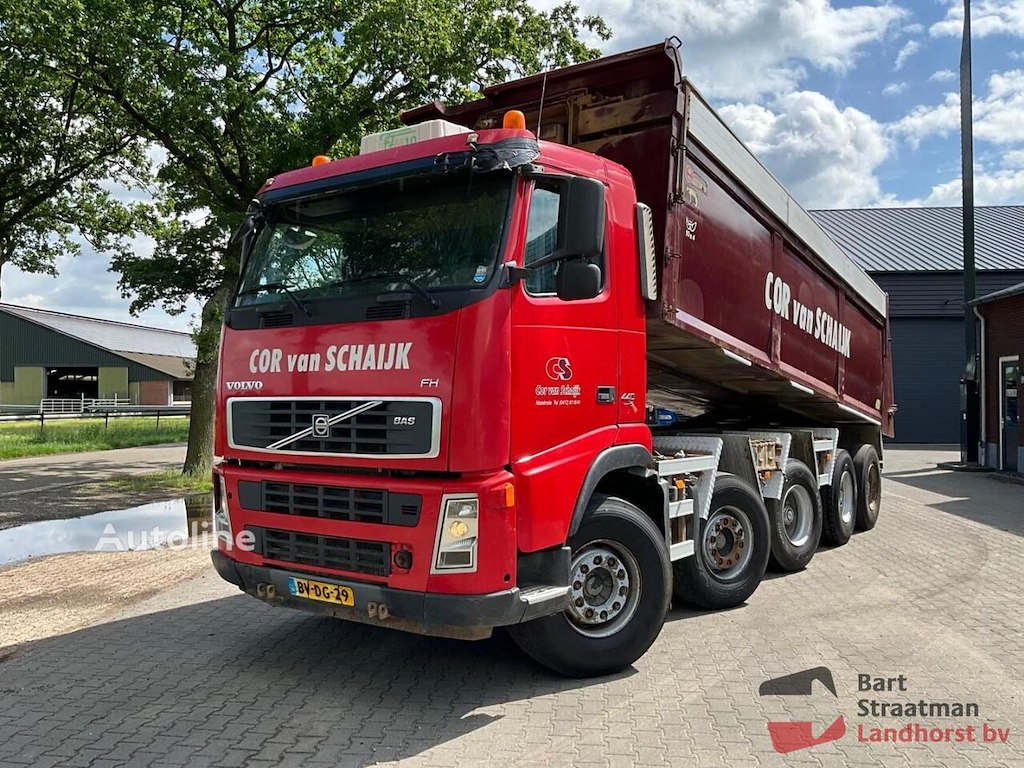 Volvo FH 440 10x4 Euro 5 geisoleerde asfaltkipper met aluminium milieu kiper