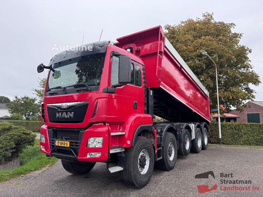 MAN TGS 49.440 10x8 Euro 6 Kipper met afdek kleppen kiper