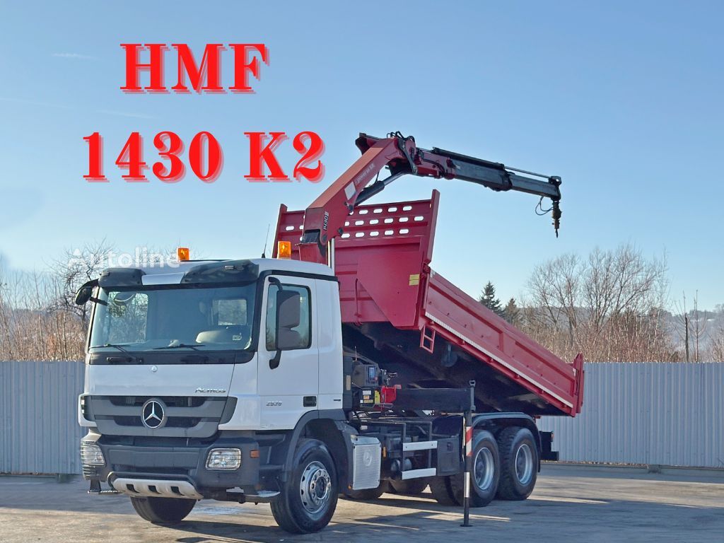 Mercedes-Benz ACTROS 2636 kamion s ravnom platformom