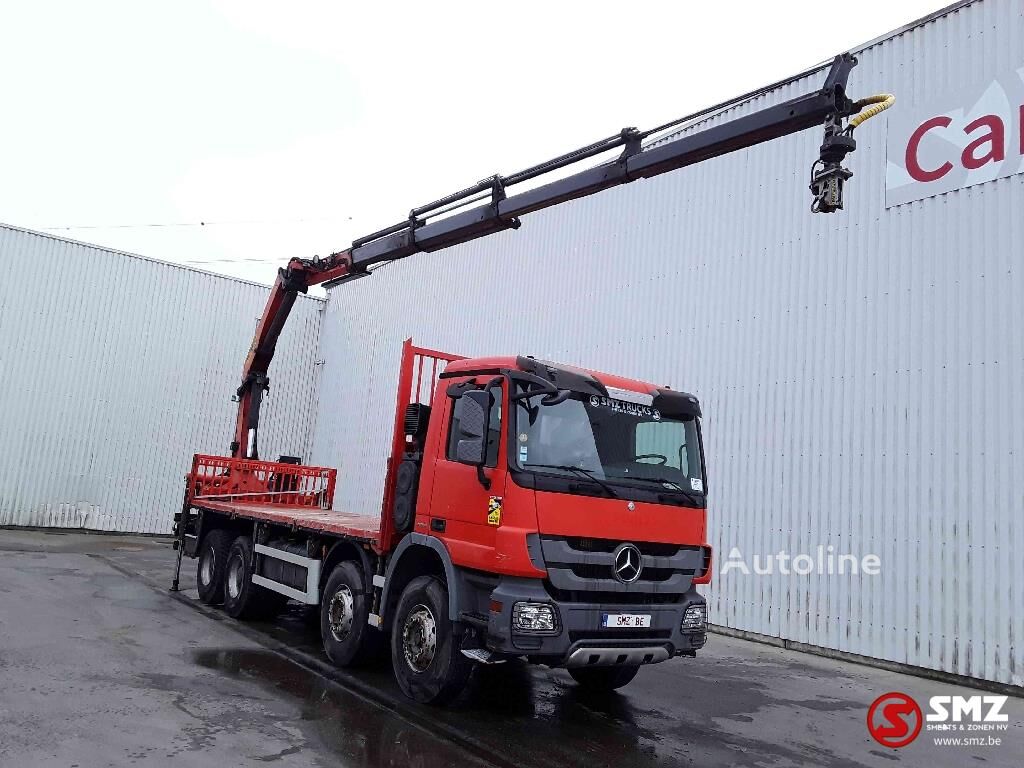 Mercedes-Benz Actros 4144 Palfinger Pk22002Eh 4 ext remote kamion s ravnom platformom