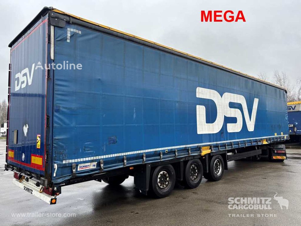 Schmitz Cargobull Curtainsider Mega poluprikolica sa kliznom ceradom