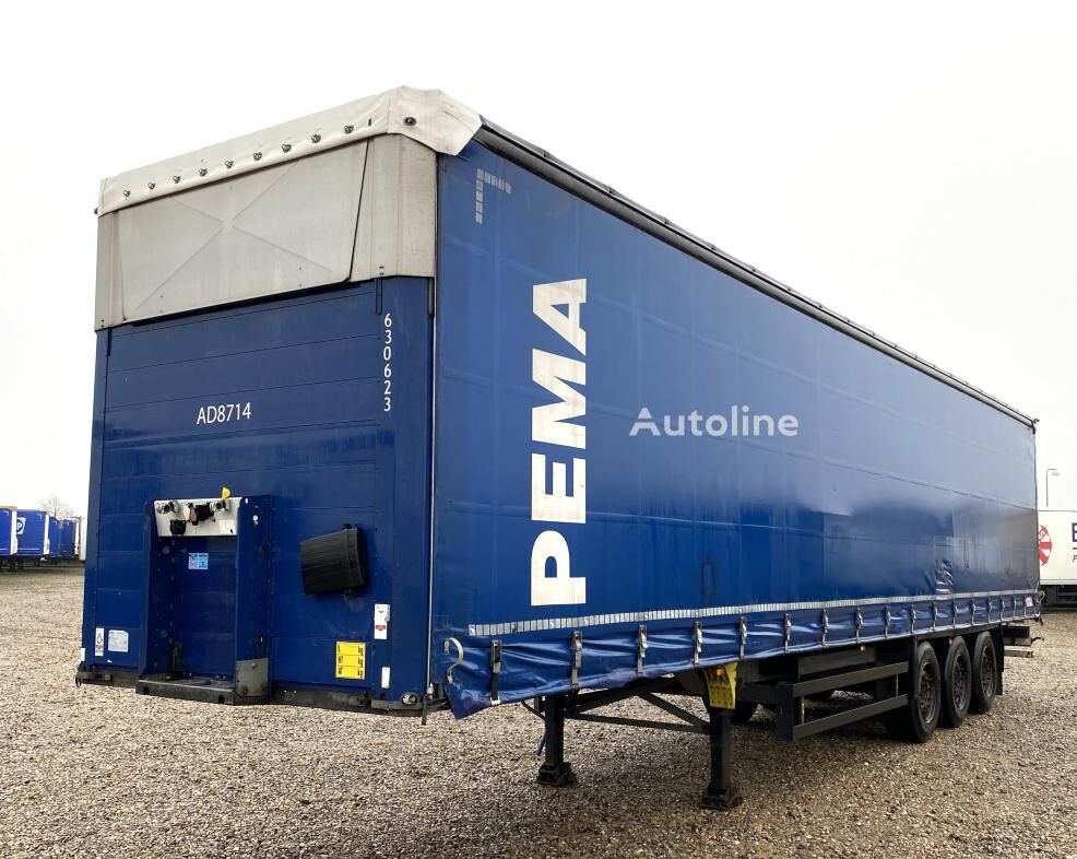 Schmitz Cargobull Trailer Curtainsider Lifting + Sliding Roof Straight poluprikolica sa kliznom ceradom (630623)