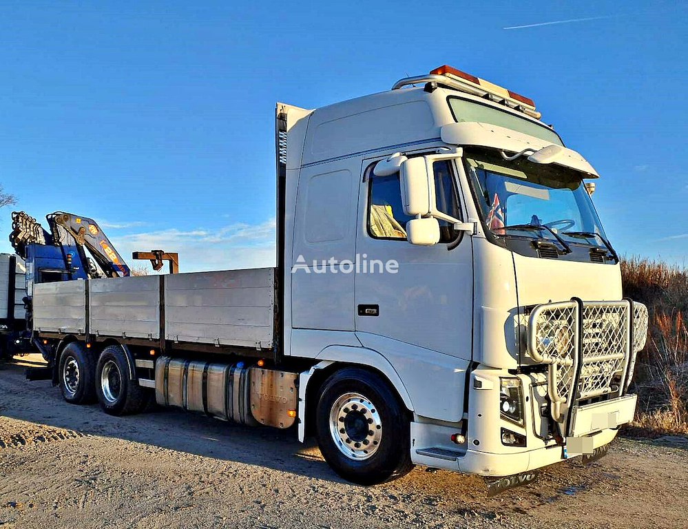 Volvo FH16 700 *6x2 *CRANE PM 22 SP *VIDEO kamion s ravnom platformom