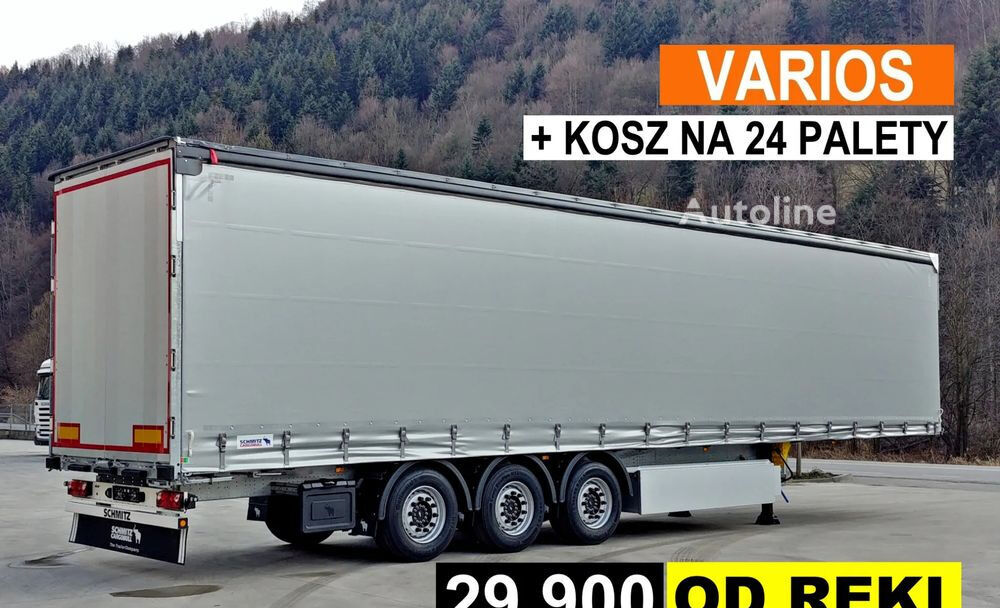 Nova Schmitz Cargobull poluprikolica sa kliznom ceradom