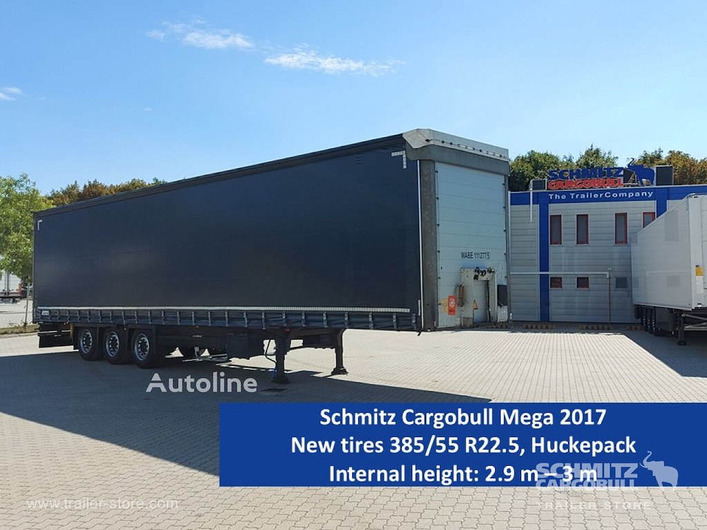 Schmitz Cargobull poluprikolica sa kliznom ceradom