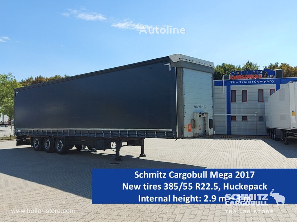 Schmitz Cargobull poluprikolica sa kliznom ceradom