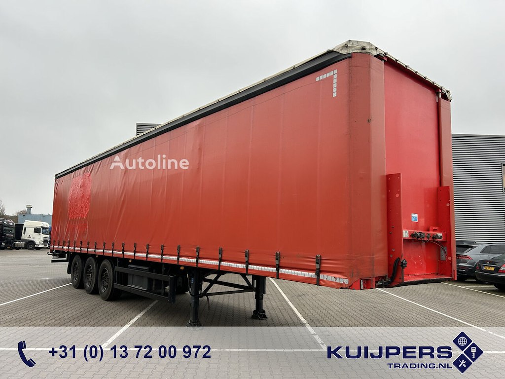 Groenewegen DRO-14-27 / Curtainside poluprikolica sa kliznom ceradom