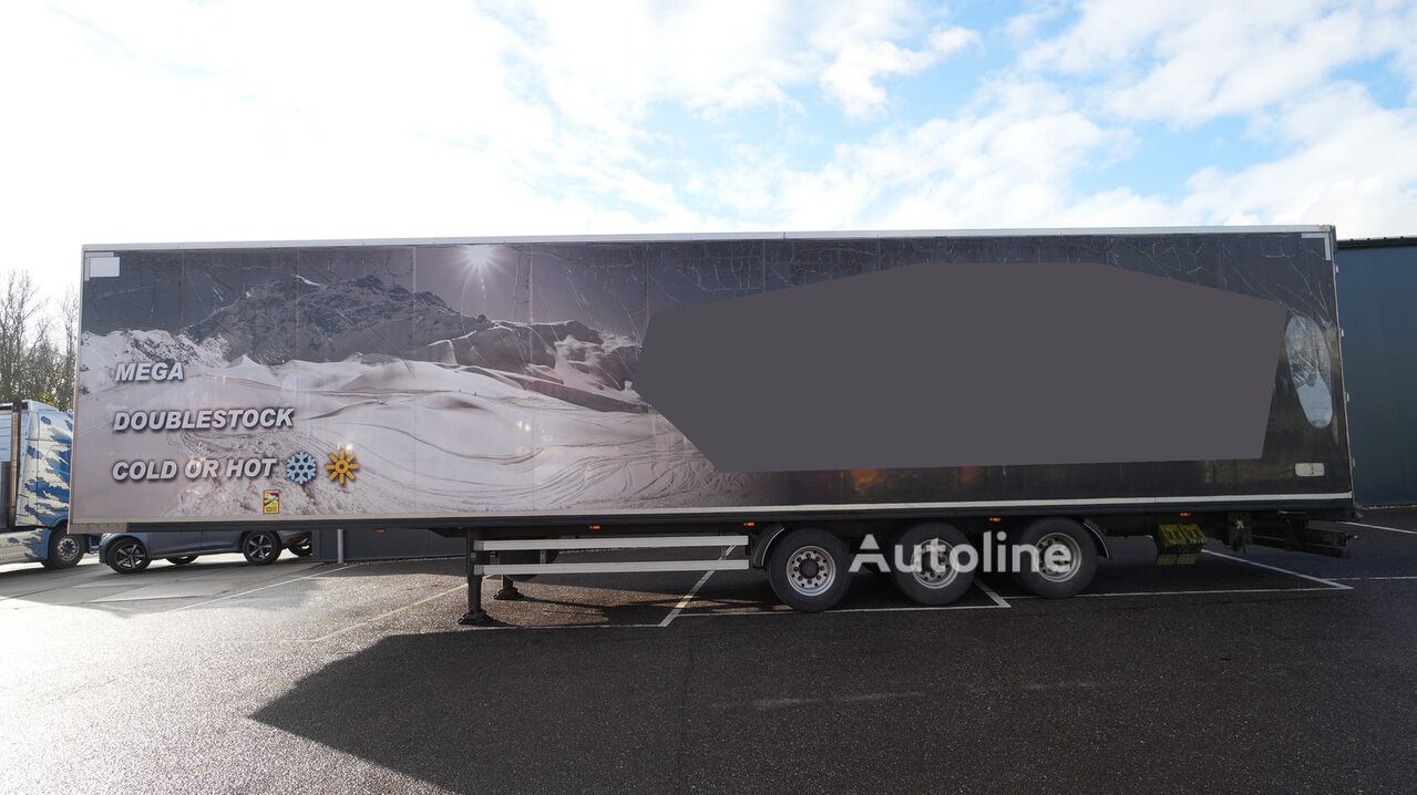 System Trailers 3 AXLE MEGA FRIGO TRAILER DOUBLESTOCK HOT OR COLD poluprikolica hladnjača