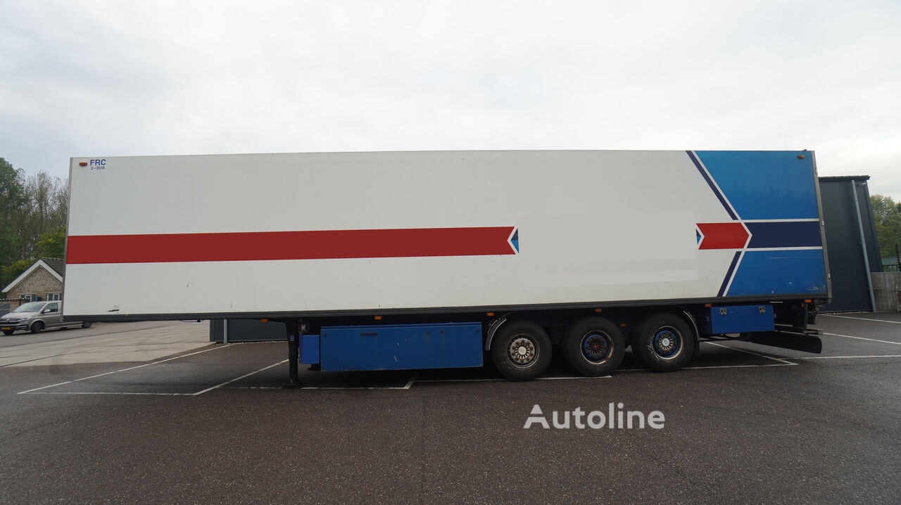 Van Eck 3 AXLE FRIGO WITH MEAT HOOK SYSTEM poluprikolica hladnjača