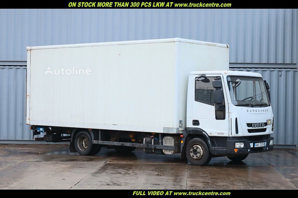 IVECO ML75E18, EURO 5 EEV, 15 PALLETS, TAIL LIFT kamion furgon