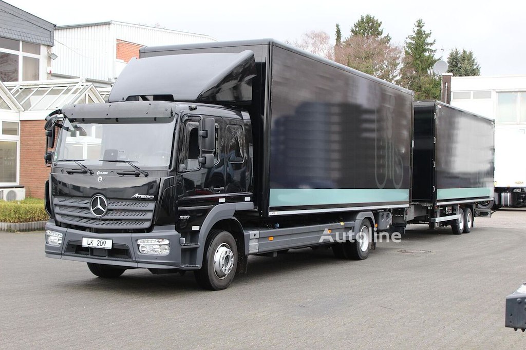 Mercedes-Benz Atego 1530 kamion furgon + prikolica furgon