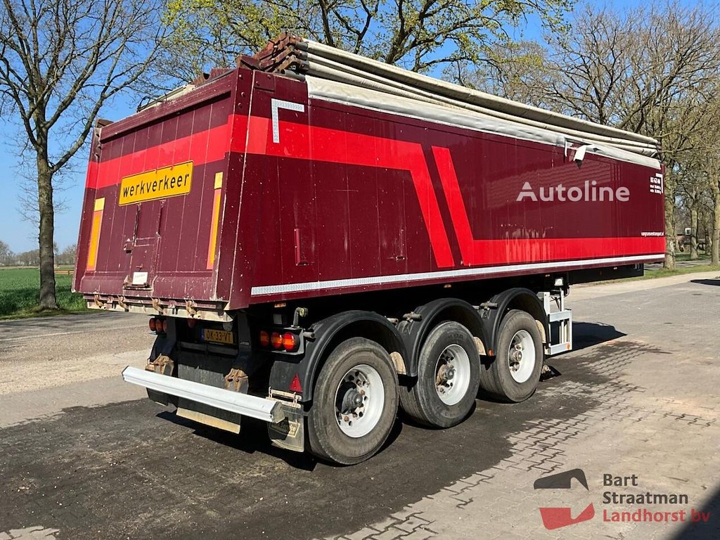 ATM OKA 17/27 3 assige trailer, geisoleerde aluminium kipper met afd poluprikolica kipera