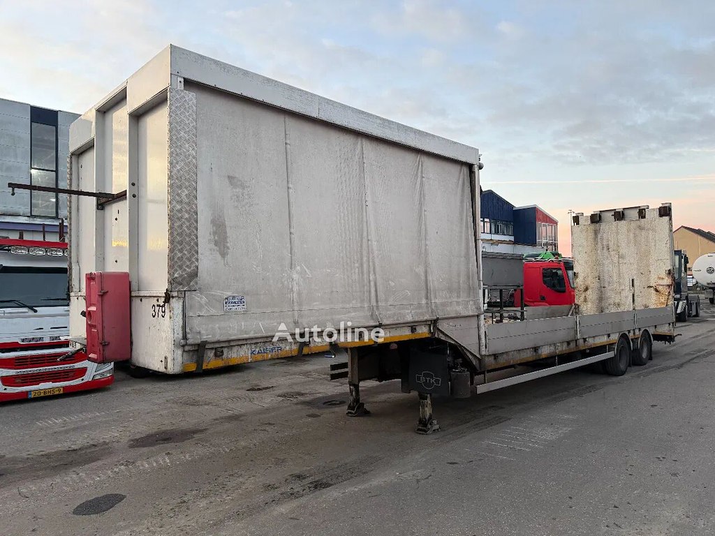 Kaiser S3802F33, DOUBLE HYDRAULIC RAMP poluprikolica sa niskom platformom