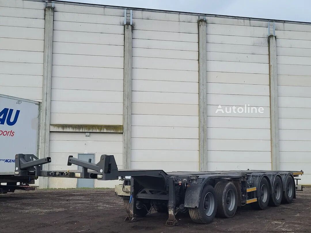 Prodaje se D-Tec CT-60-05D NL-Trailer Multi'45ft Containerchassis 2003 poluprikolicu za prevoz kontejnera na aukciji