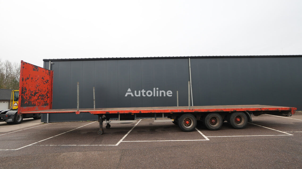 LAG 3 AXLE FLATBED TRAILER poluprikolica platforma