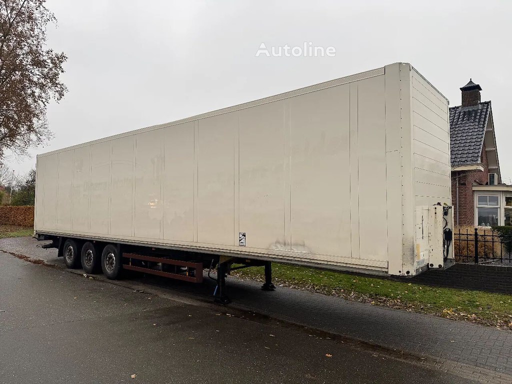 Schmitz Cargobull 3-ASS GESLOTEN OPLEGGER furgon poluprikolica