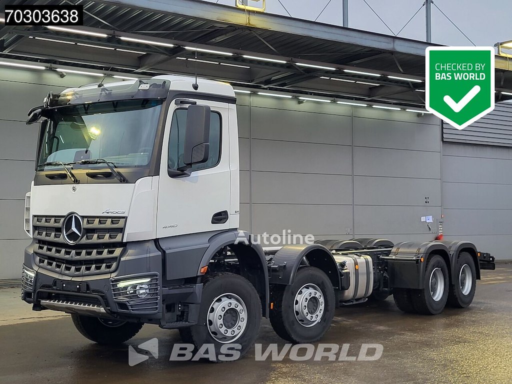 Novi Mercedes-Benz Arocs 4140 8X4 NEW! Chassis Automatic Steelsuspension Euro 5 kamion šasija