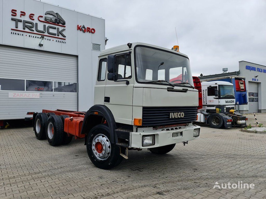 IVECO Turbostar 260-34, Full Steel, 6x4- M kamion šasija