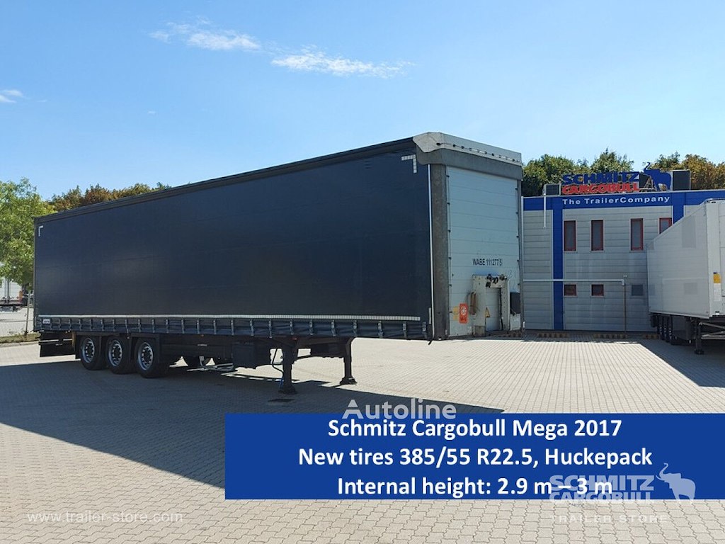 Schmitz Cargobull TolÃ³ponyva Mega poluprikolica s ceradom