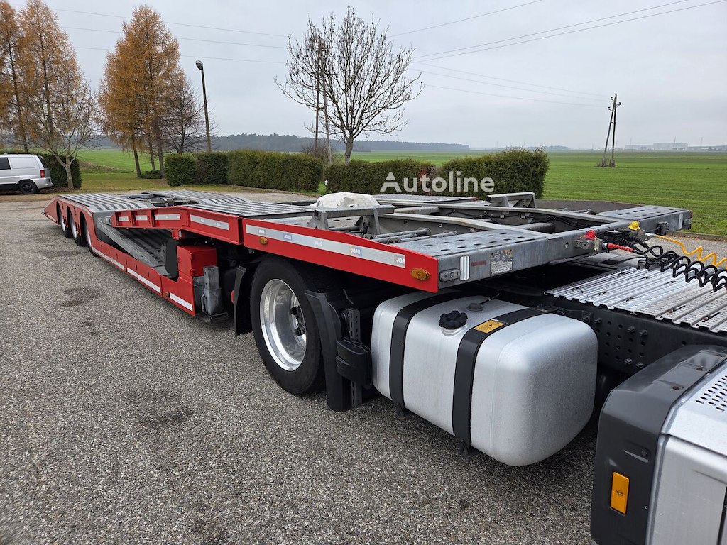 3x Transporter Galvanized poluprikolica autotransportera