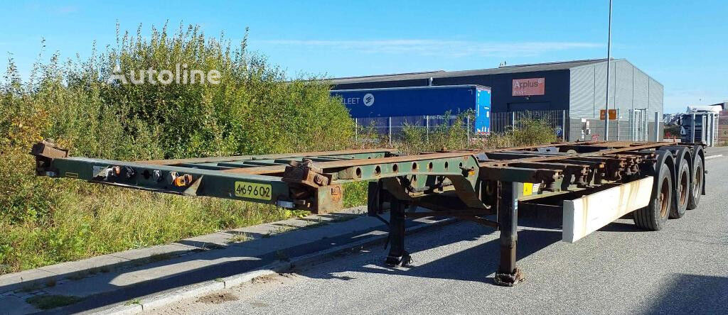 Krone Trailer Chassis Gooseneck 2x 20', 30' and 40' poluprikolica-šasija (469602)