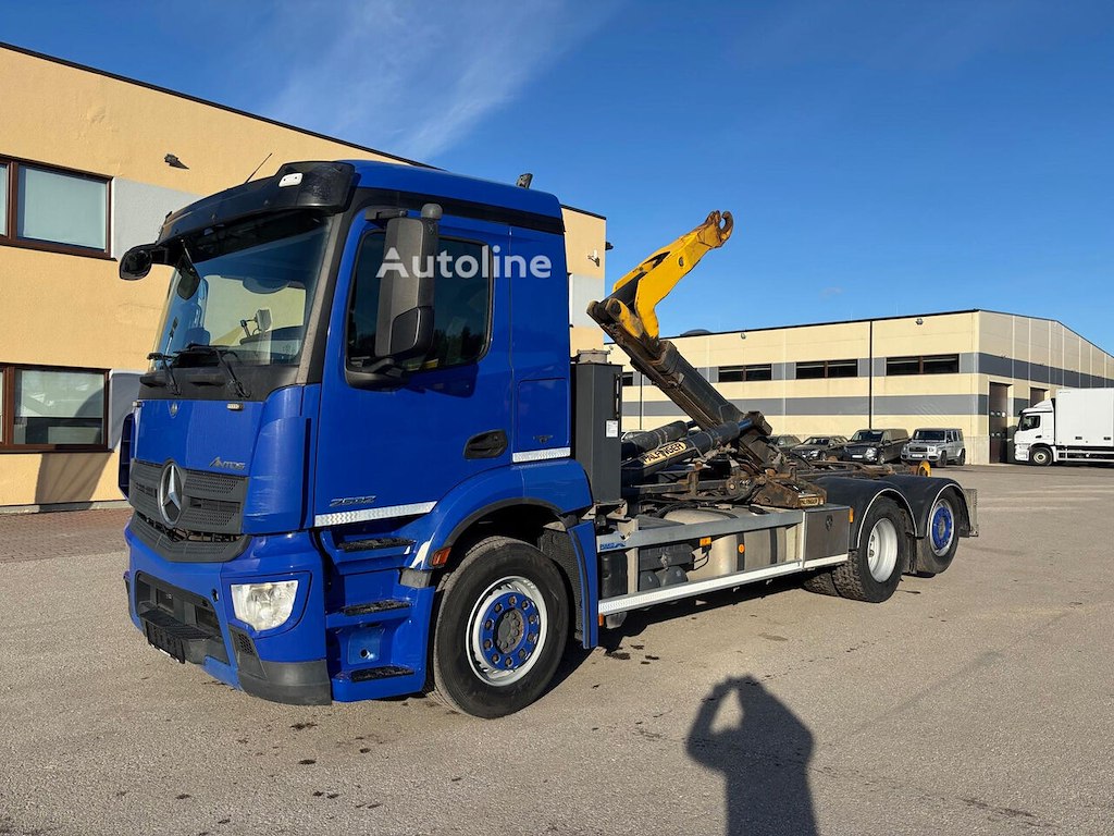 Mercedes-Benz ANTOS 2532, 6X2*4 + PALFINGER MULTILIFT kamion rol kiper