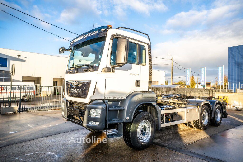 MAN TGS 33.470 BL - 64 456 KM kamion rol kiper