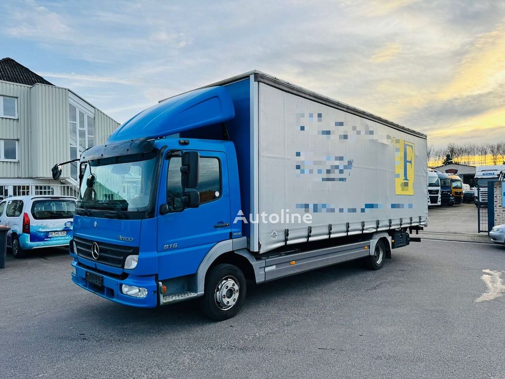 Mercedes-Benz Atego 816 kamion sa klizna zavesa cerada