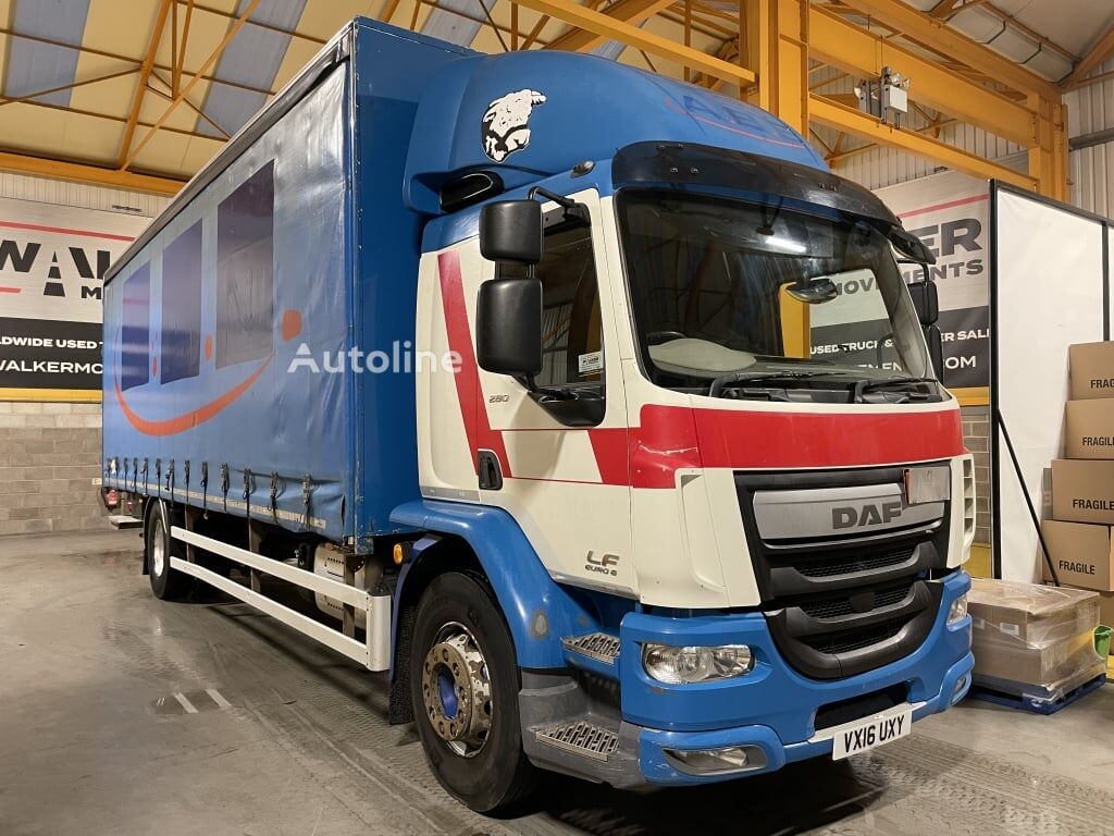 DAF LF 280, 18 TONNE – VX16 UXY kamion sa klizna zavesa cerada
